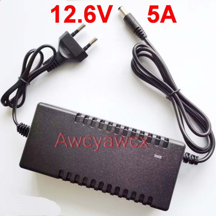 AC 100V-240V DC 12.6V 5A 4A 3A 2A 1A 500mA Li-ion LiPo Battery Charger 3S 18650 For 10.8V 11.1V ...