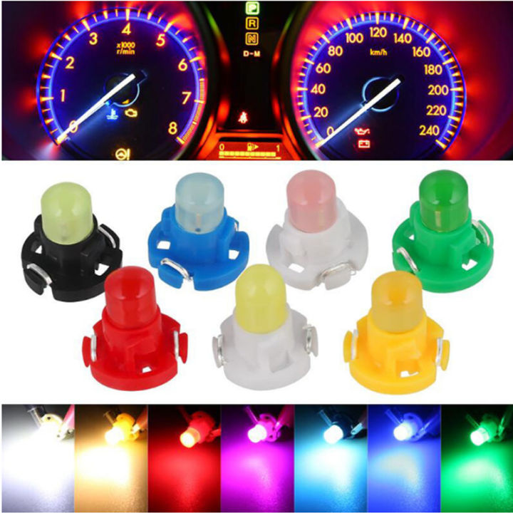 Night Knight 10Pcs/Lot Practical 12V T3 T4.2 T4.7 Dash Indicator Light ...