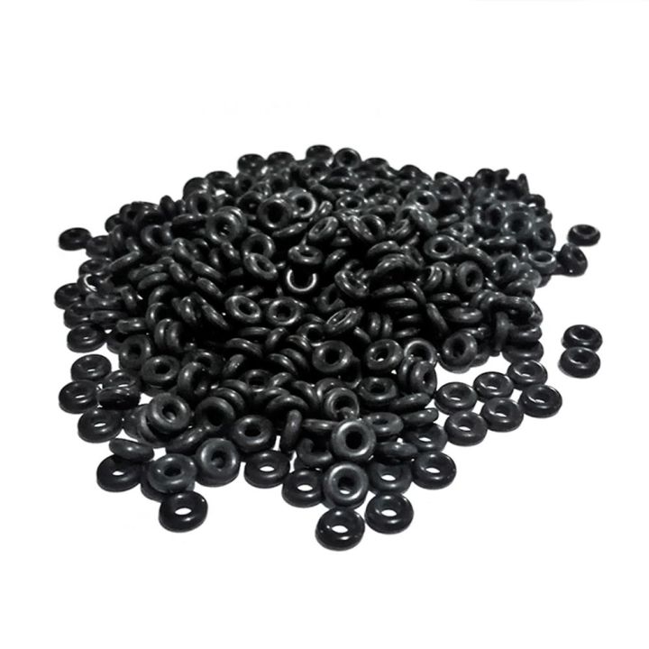 BINGLI 50PCS Black Rubber O-Ring Kit Nitrile Rubber Rubber O Ring Set ...