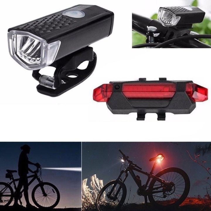 (Expedited delivery) Rechargeable Cycle Bicycle Bike Head Front Light ...