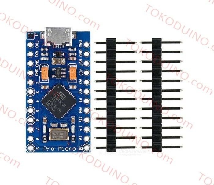 ARDUINO PRO MICRO PROMICRO ATMEGA32U4 16MHZ 5V ARDUINO PROMICRO MODULE ...