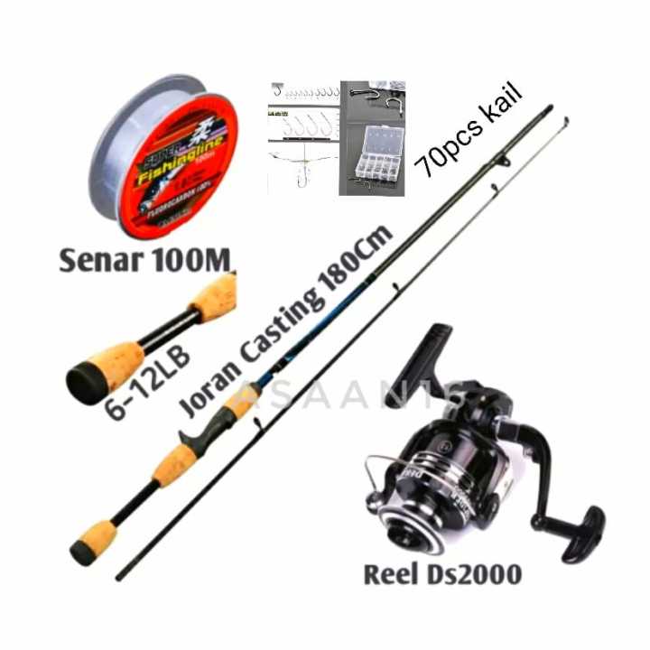 Satu Set Alat Pancing Empng Galatama Sungai | Lazada Indonesia