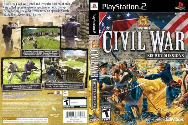 PS2 History Channel Civil War Secret Mission | Lazada