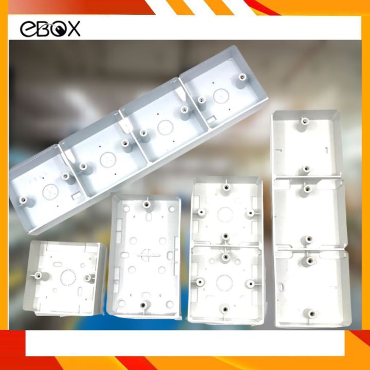 PVC Box Surface Type Nut Box/ Electrical Box/ Base | Lazada