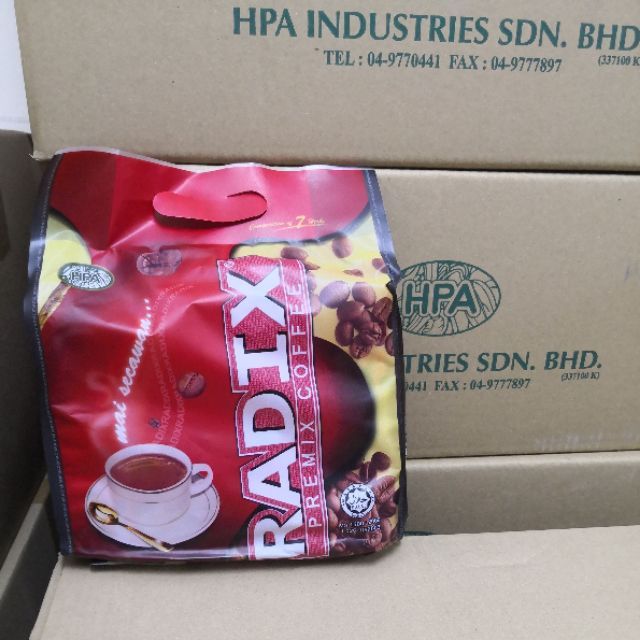 Kopi Radix jumbo pack 32sachets x 23g 100% Original HPA + 🎁 | Lazada