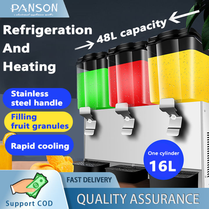 Drinks Machine Cold Drinks 48L Juice Machine Hot and Cold Dual ...