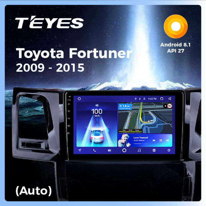 TEYES 9 inch TOYOTA FORTUNER (2009 - 2015) (Auto Aircond) Android Car Player/ Head Unit | Lazada