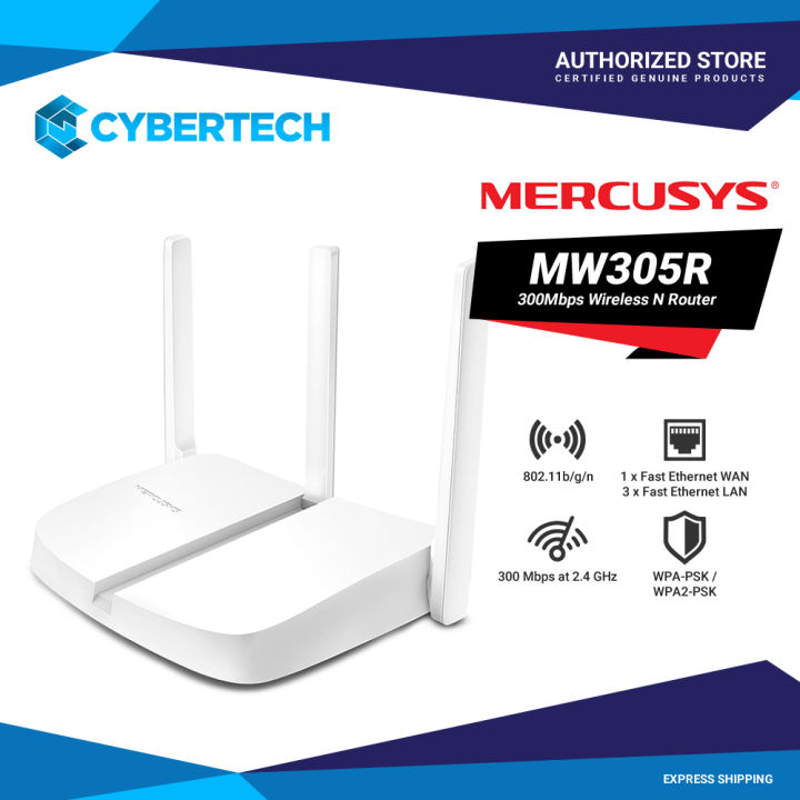 Mercusys MW305R 300Mbps Wireless N Router | Lazada PH