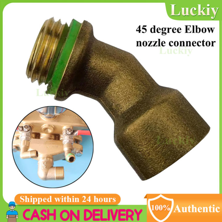 Brass Elbow Bend Type Coupling Agricultural Sprayer Elbow Connector for ...