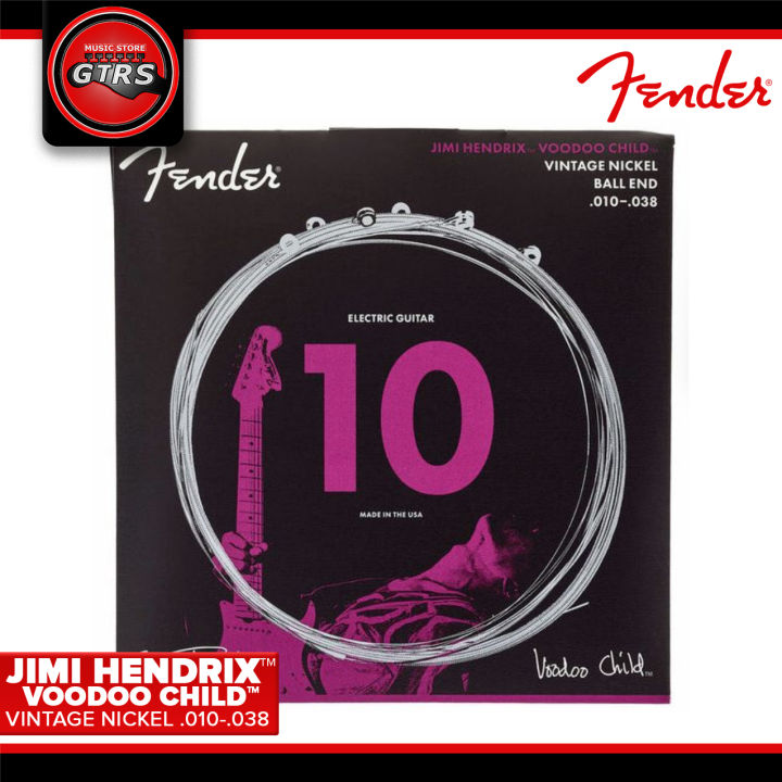 Fender Jimi Hendrix™ Voodoo Child™ Electric Guitar Strings .010 - .038 ...