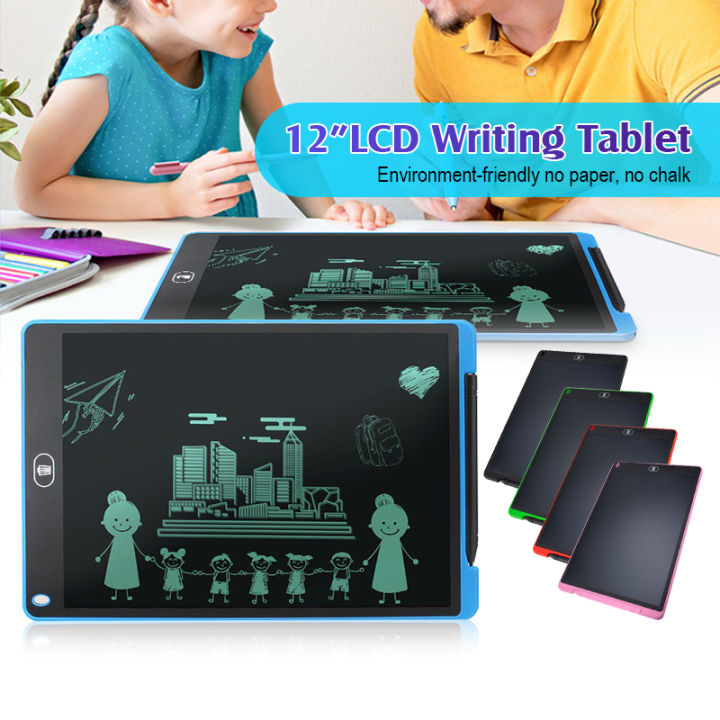 8.5 นิ้ว 12 นิ้ว LCD Ewriter Pad กระดานเขียนแท็บเล็ต Drawing แผ่นเขียน ...