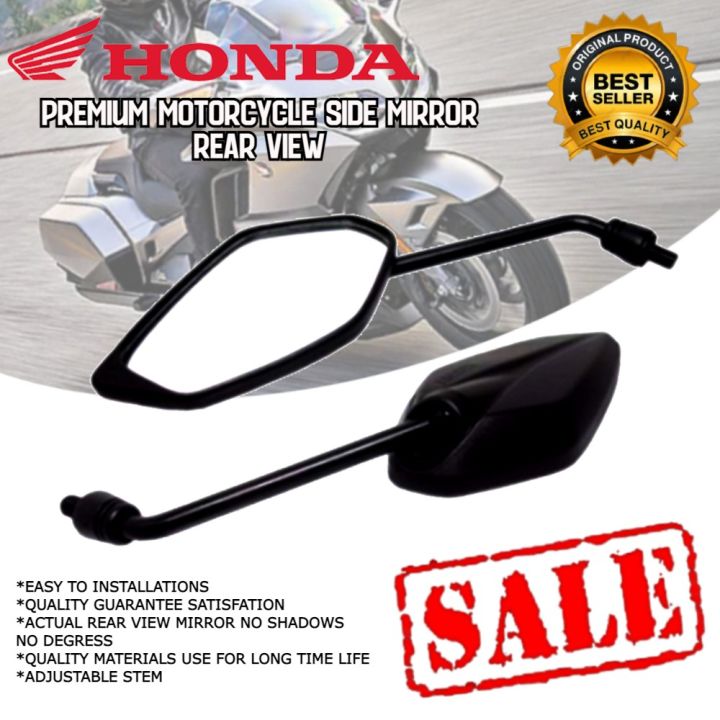 HONDA BEAT 110 Motorcycle HONDA Side mirror BLACK Design for Honda Rear ...