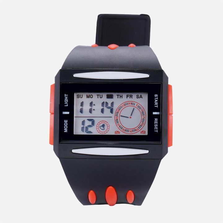Square Digital Watch in Red | Lazada PH
