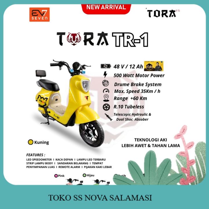 Sepeda Listrik TORA BIKE TR-1 Garansi Resmi | Lazada Indonesia