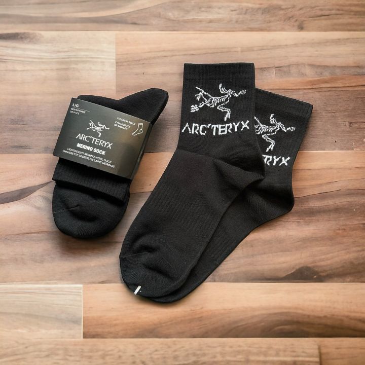 ถุงเท้าสั้น ถุงเท้ายาว ถุงเท้ากีฬา Arc'teryx Merino Socks รับประกันของ ...