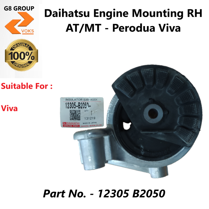 Daihatsu Engine Mounting RH At/MT - Perodua Viva ( 12305-B2050 ) | Lazada