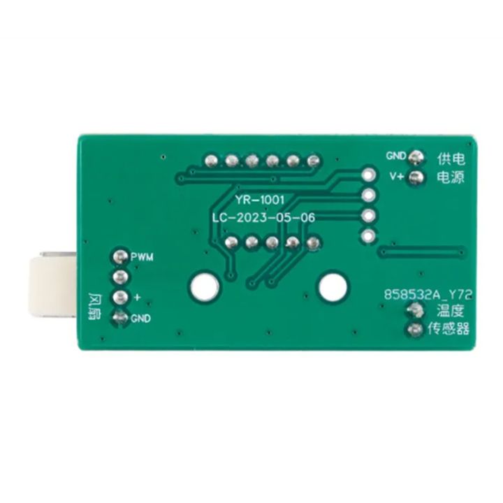 DC 12V PWM Temperature Detector Probe Controller Module 4-Wire ...