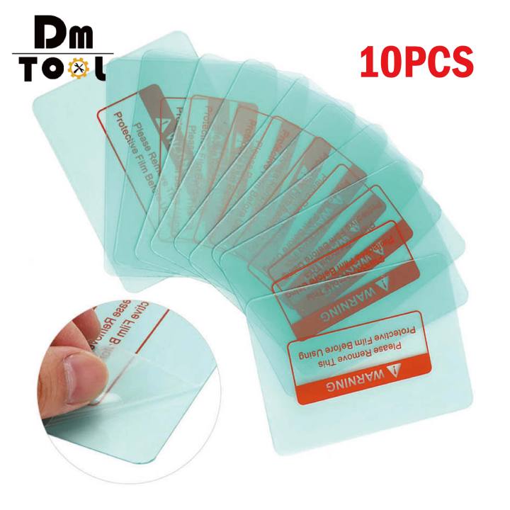 DM 10pcs115*88mm round lens automatic dimming welding cap protective ...