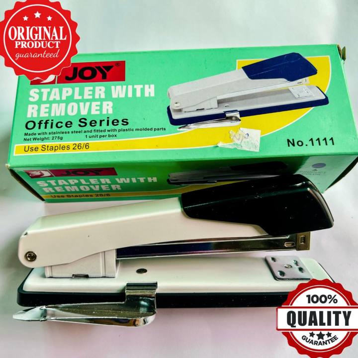 JOY Stapler with Remover No. 1111 Office Series | Lazada PH