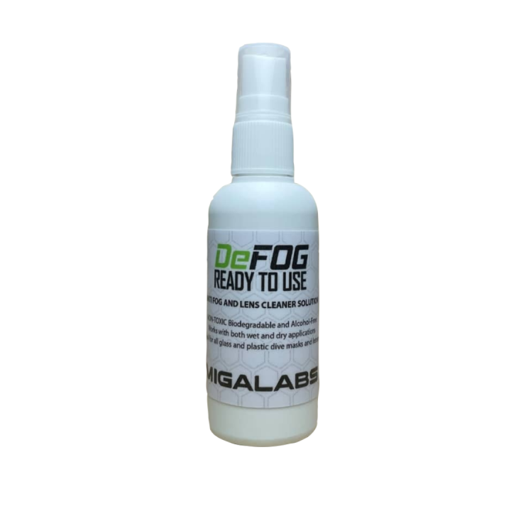 MIGALABS DeFOG Ready to Use AntiFog Spray & Lens Cleaner (60ml) for ...
