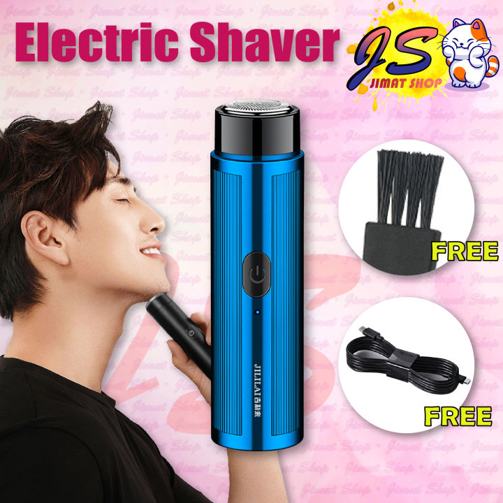 USB Portable Razor Mini Men's Electric Shaver Trimmer Washable ...