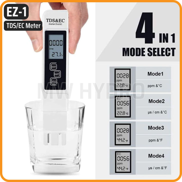 Alat Ukur Hidroponik - TDS & EC meter | Lazada Indonesia