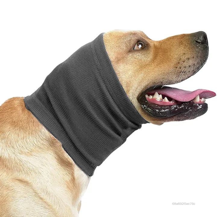 No Flap Ear Wraps For Dogs Dog Hematoma Ear Wrap Calming Cap For Dogs ...