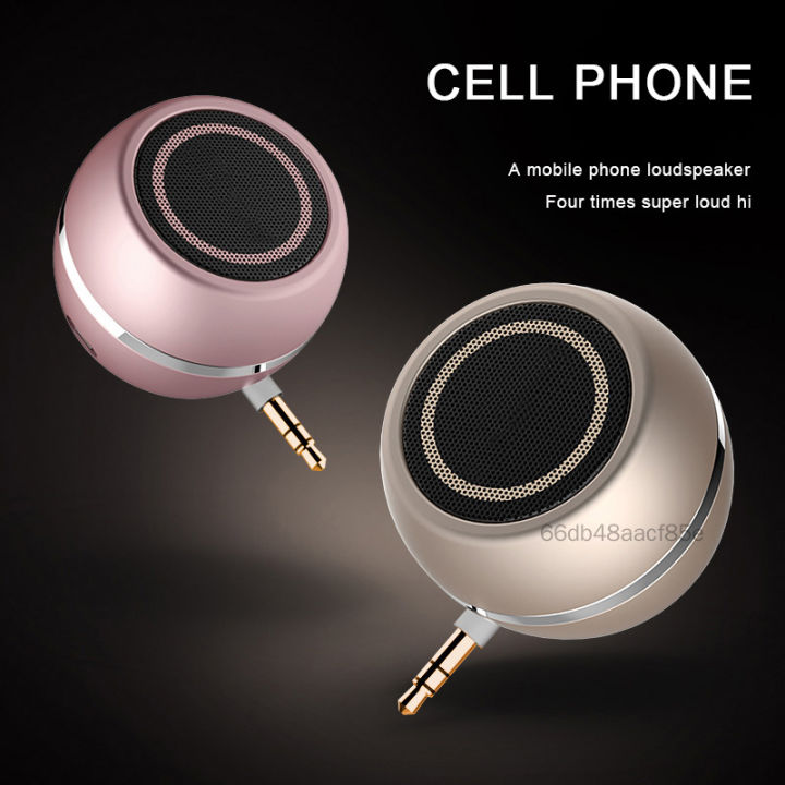 【In stock】Portable Mobile Phone Mini Speaker 3W 3.5mm AUX Jack Music ...