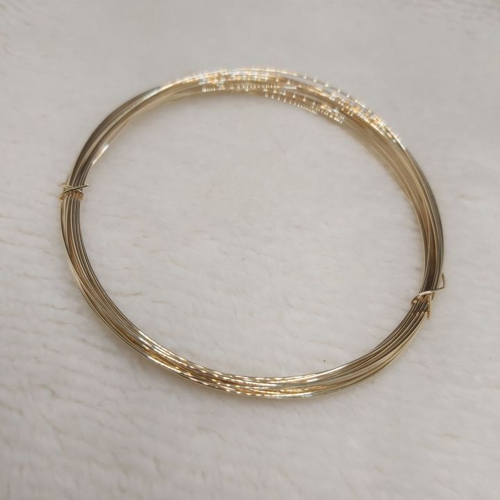 5mm 10k goldfilled wire (5yards/roll) | Lazada PH