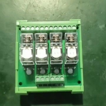 4 Circuit Relay Module Original Omron Module PLC Amplifier board Open ...