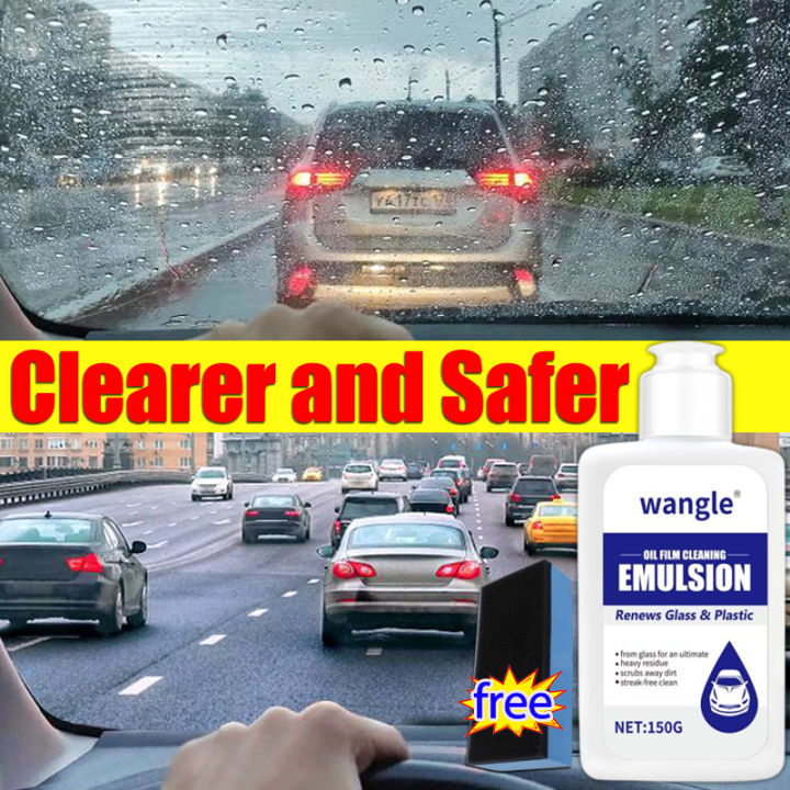 😲【Buy 1 get 1】😲Glass film removal cream Windshield glass cleaner Glass ...