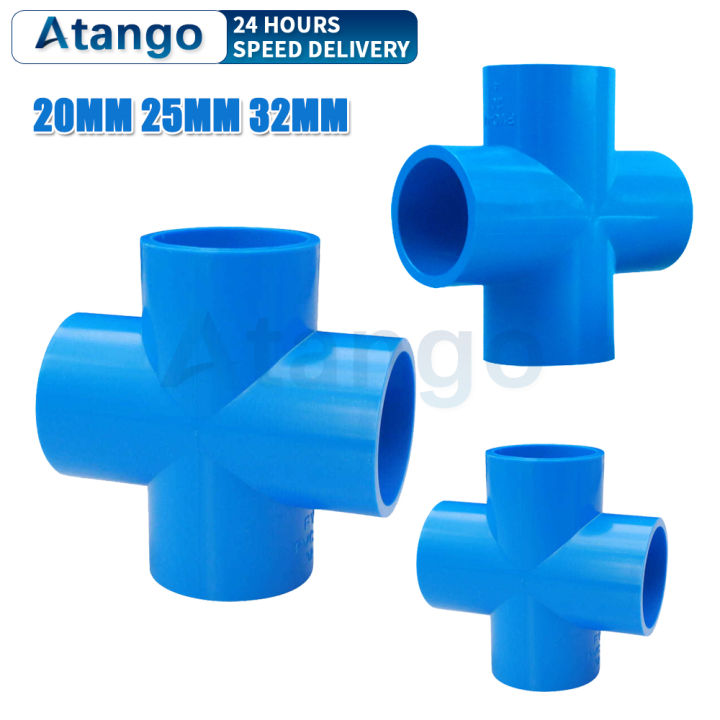 Pvc Blue Fittings (Flat) 1/2" 3/4'' 1'' Pvc Blue Water Pipe Fittings ...