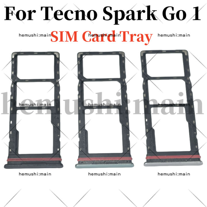 SIM Card Tray For Tecno Spark Go 1 Phone Case Slot Holder Cellphone ...