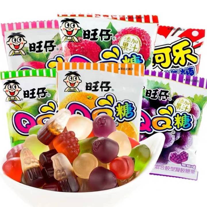 EQGS Jelly QQ Sweet Soft Fruit Gummy Sugar Candy 20g Want Want WangZai | Lazada PH