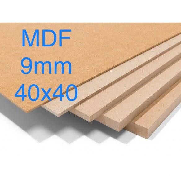 Papan MDF 9mm (40x40)cm, triplek MDF, papan kayu MDF, plywood MDF ...