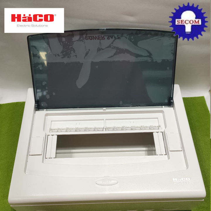 HACO# HD-S112 คอนซูเมอร์เปล่า 12 ช่อง (พลาสติก) | Lazada.co.th