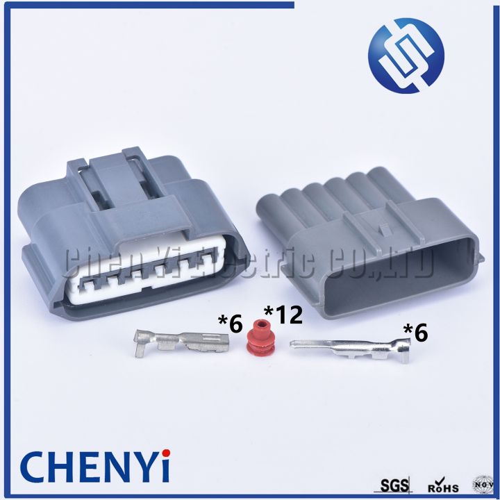 6 Pin 6189 0784 Waterproof Connector Motorcycle Gasoline Pump Plug ...