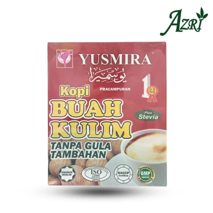 Yusmira Kopi Buah Kulim Plus Stevia 15 Sachets X 25gram | Lazada