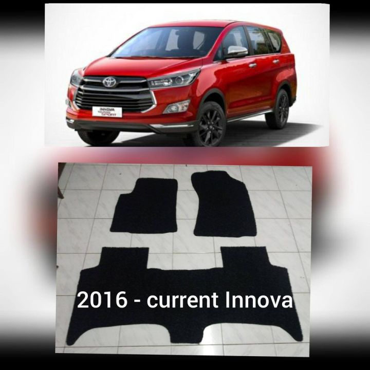 2016-2022 Toyota Innova 1st and 2nd rows Custom Fit nomad Rubber ...