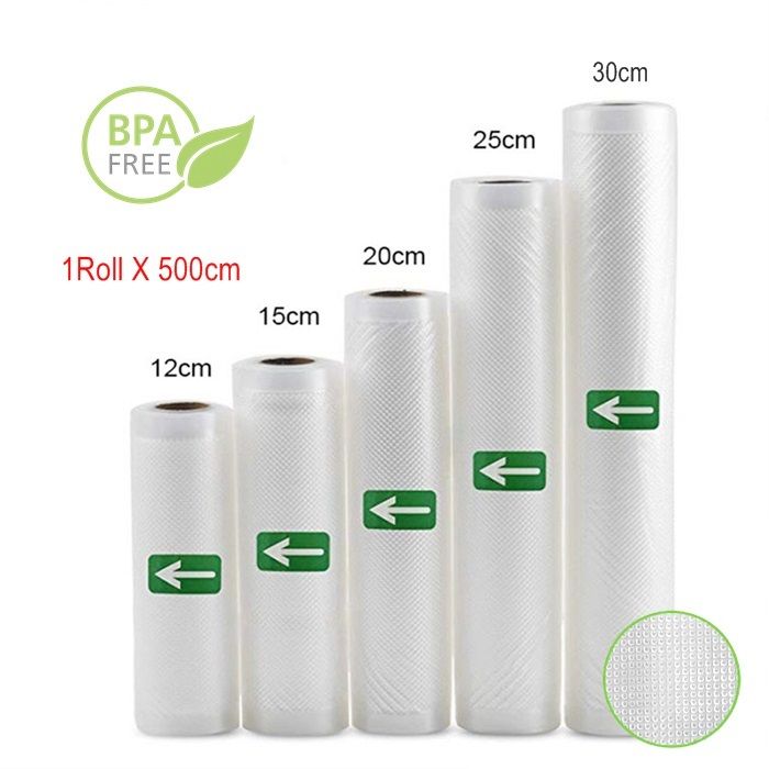 Vacuum Bag food sealer plastic seal storage roll for Food Preservation ...