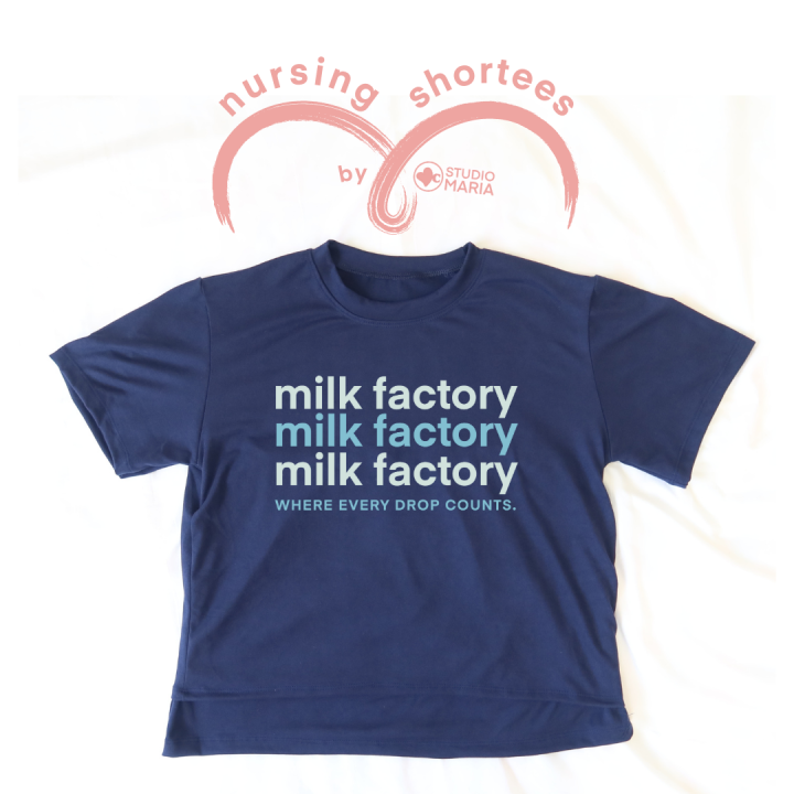 Studio Maria Nursing Breastfeeding-Friendly Shortee in Blue | Lazada PH