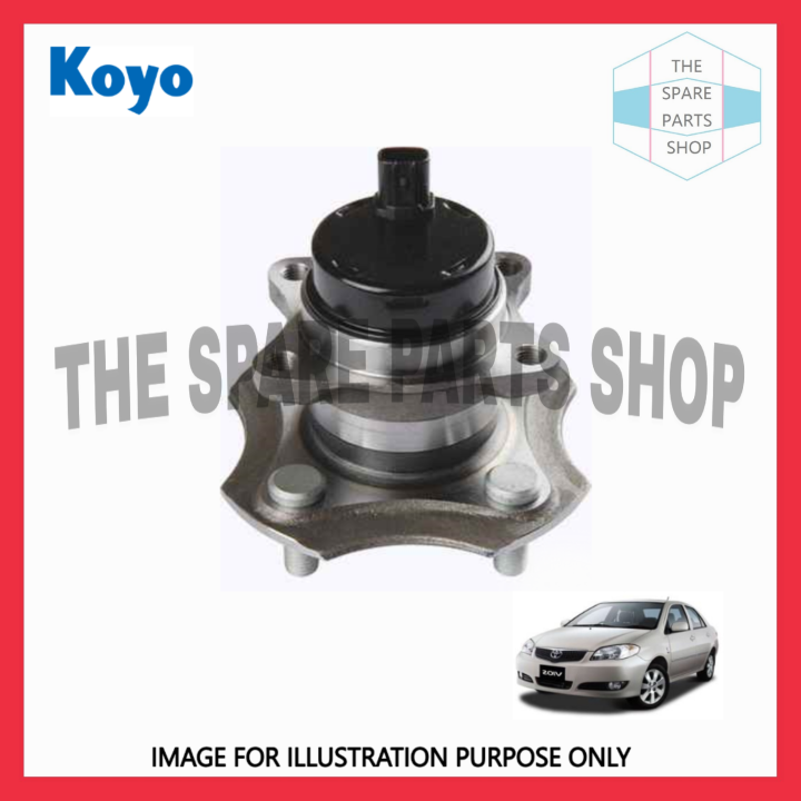 TOYOTA VIOS NCP42 ABS BEARING REAR HUB WHEEL KOYO (3DACF026F-23S-KOYO ...