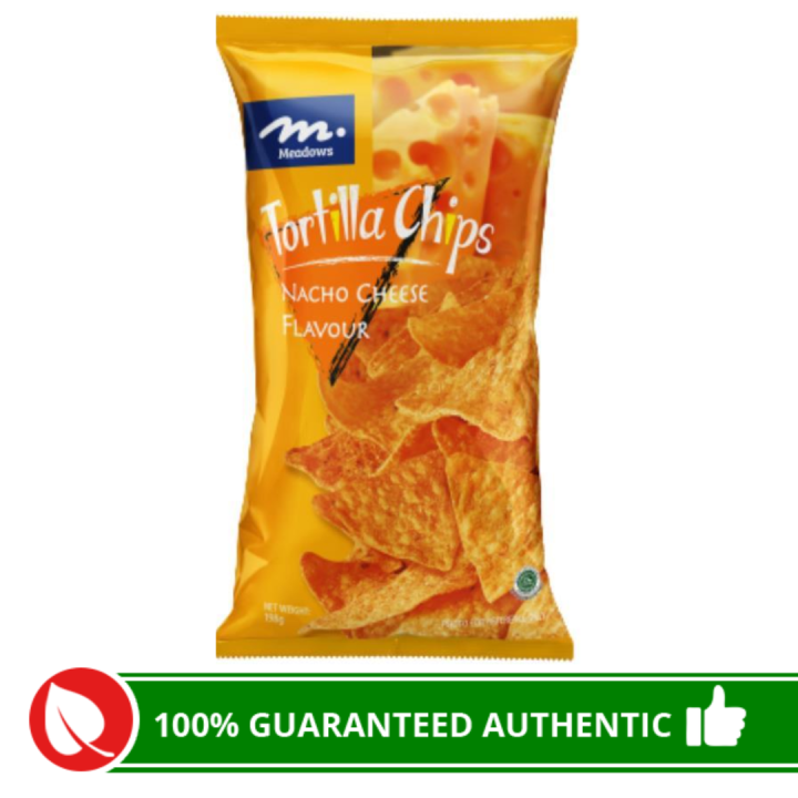 Meadows Nacho Tortilla Chips Cheese 198g | Lazada PH