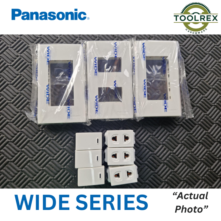 PANASONIC WIDE SERIES Switch & Outlet Components | Lazada PH