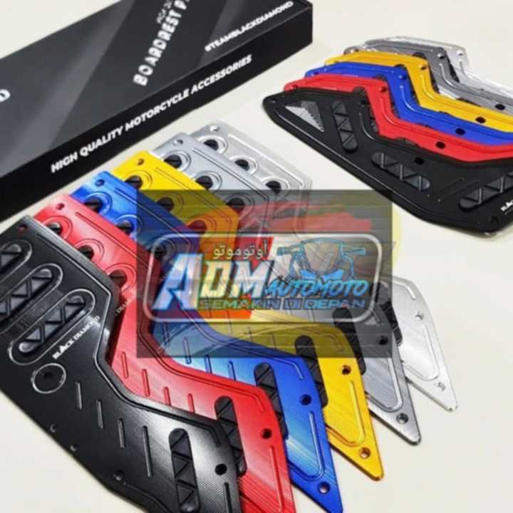 NMAX V3 TURBO 2025 NMAX V2 V2.1 black diamond brand foot matting with ...