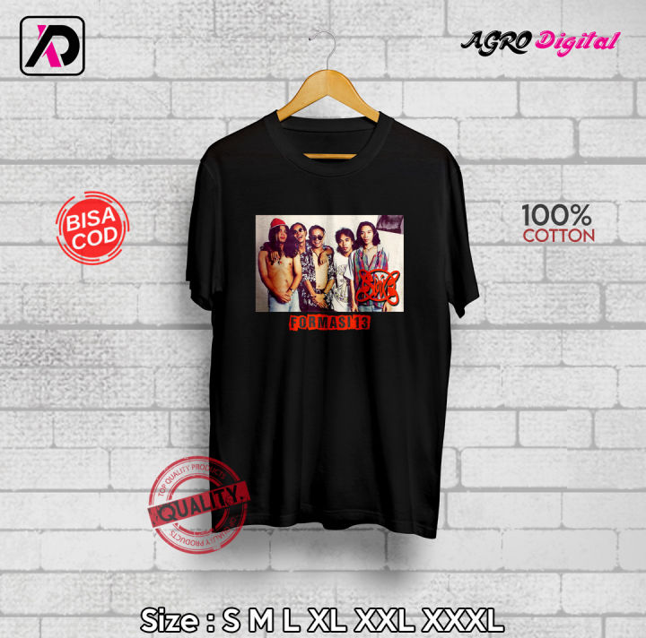 Kaos Custom Slank Formasi 13 | Kaos Distro (Bisa Desain Sesukamu ...