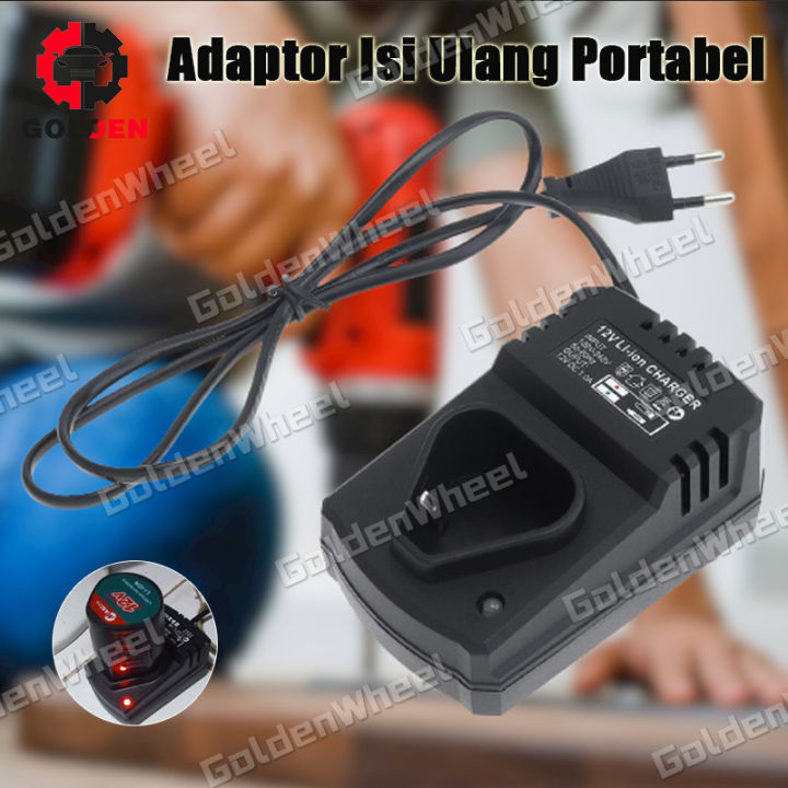 Adaptor Dapat Diisi Ulang Adaptor Dapat Diisi Ulang 100-240V untuk Bor ...