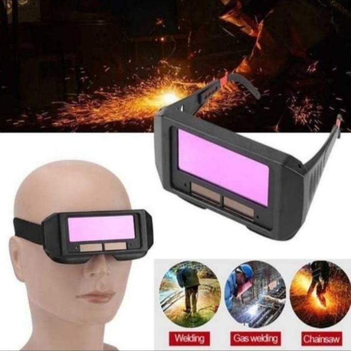 Kaca Mata Las Otomatis Kacamata Auto Dark | Lazada Indonesia