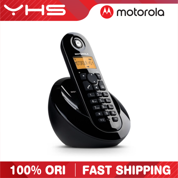MOTOROLA C601 DECT Phone Home Office TM Unifi Landline Speaker Telephone Telefon Rumah | Lazada