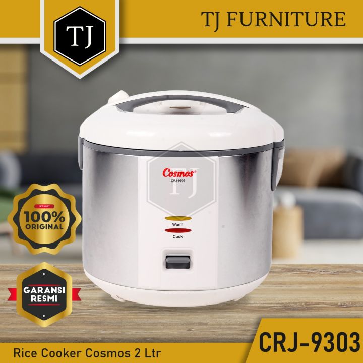 Cosmos Rice Cooker Non Stick Stainless / Penanak Nasi / Magic Com 3 in ...